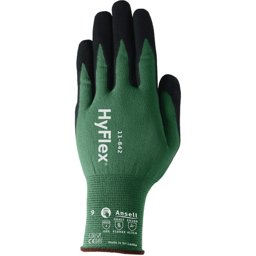 Ansell HyFlex® 11-842 Sustainable Multi-Purpose Gloves, 11, Foam ...