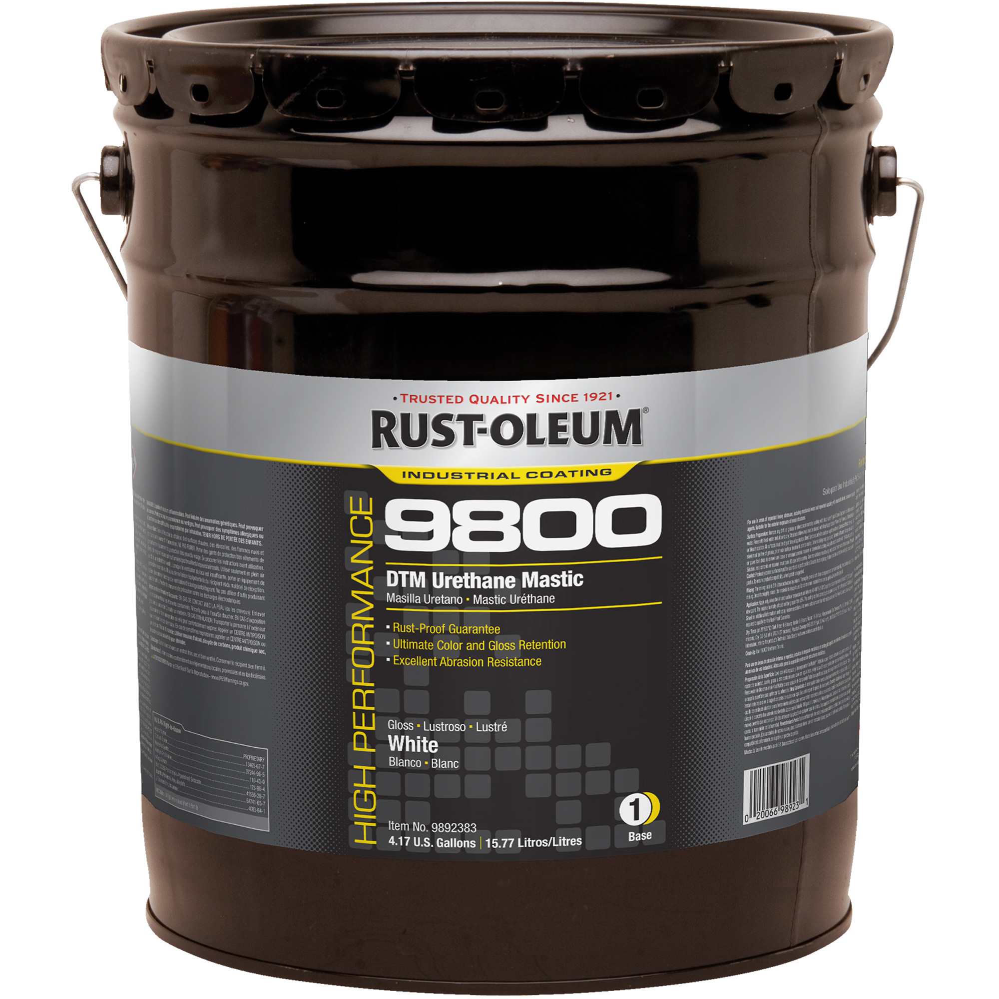 Rust-Oleum 9800 System DTM Urethane Mastic | Checker Industrial Ltd.