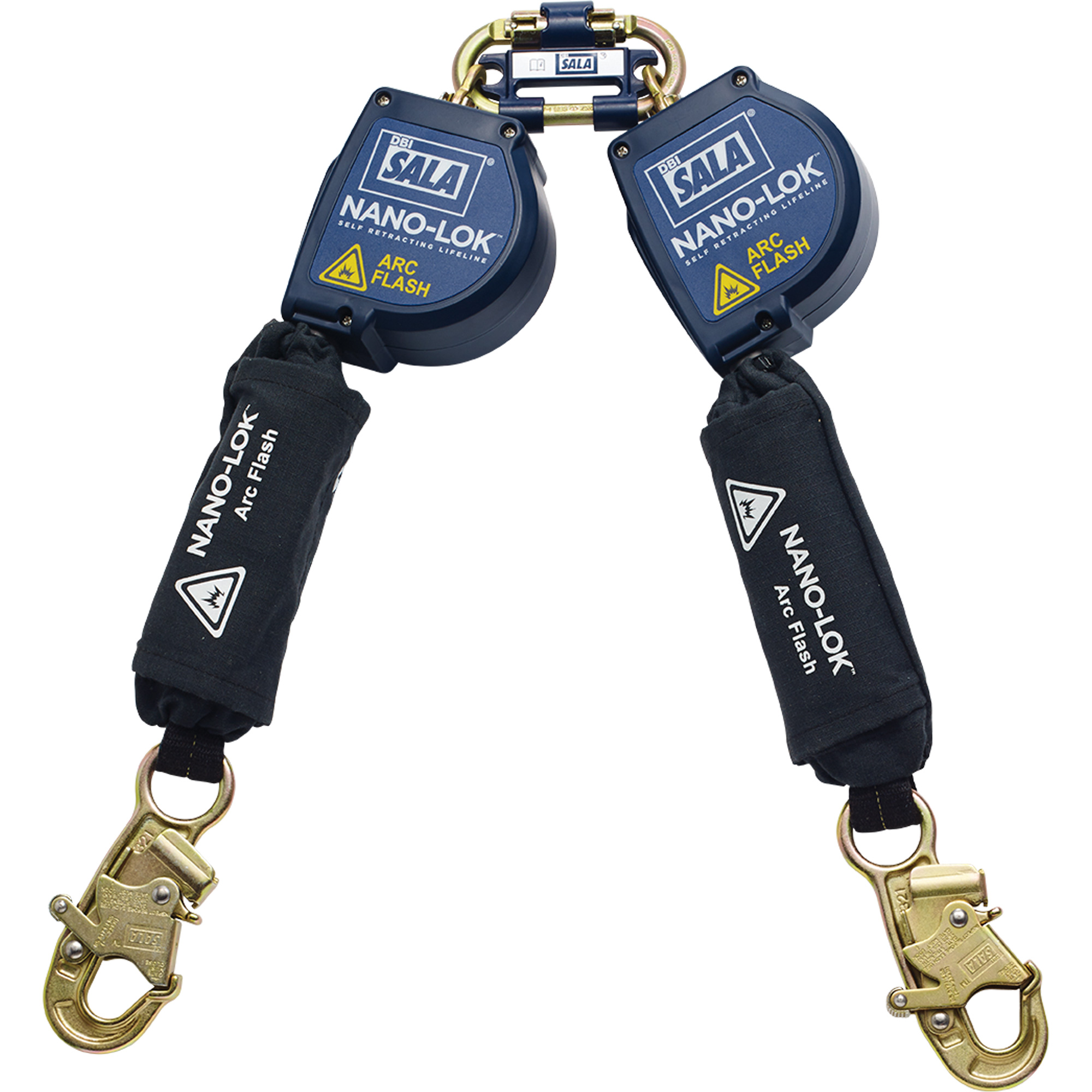 3M DBI Sala Fall Protection Nano-Lok Arc Flash Self-Retracting Lifeline, 8', Web, Swivel NJT011 ...